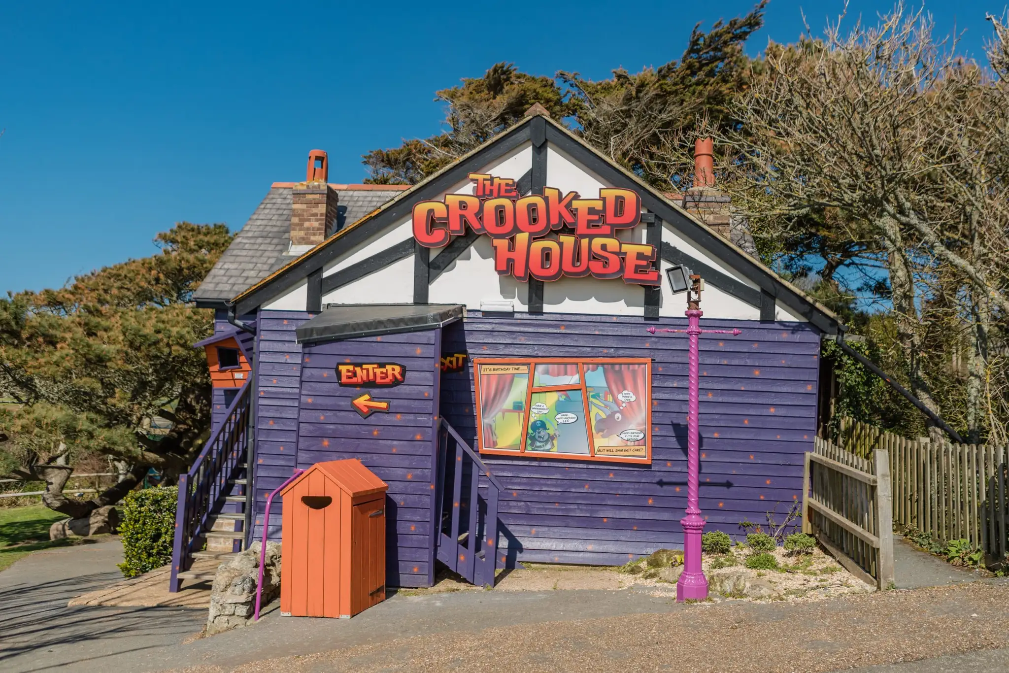 Crooked House Isle of Wight Family Theme Park Fun