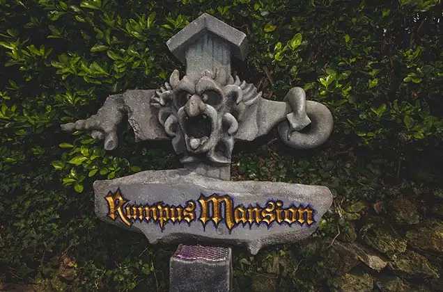 Make your way through Rumpus Mansion at Blackgang Chine